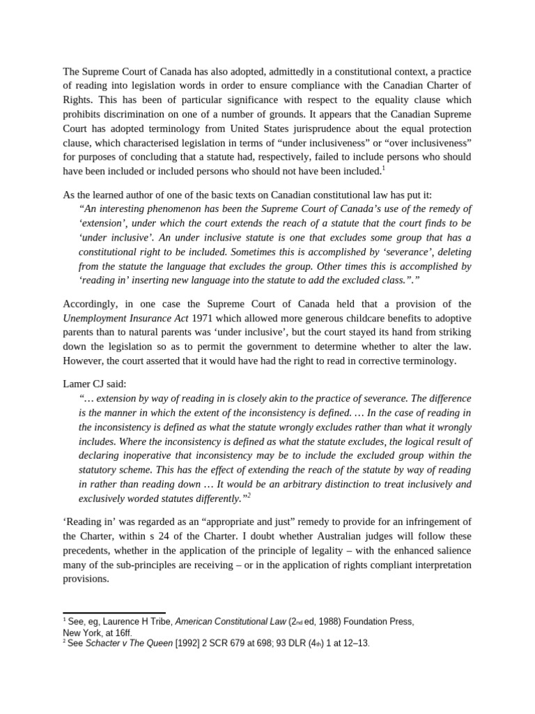 Interpretation of Constitution | PDF | Equal Protection Clause | Justice