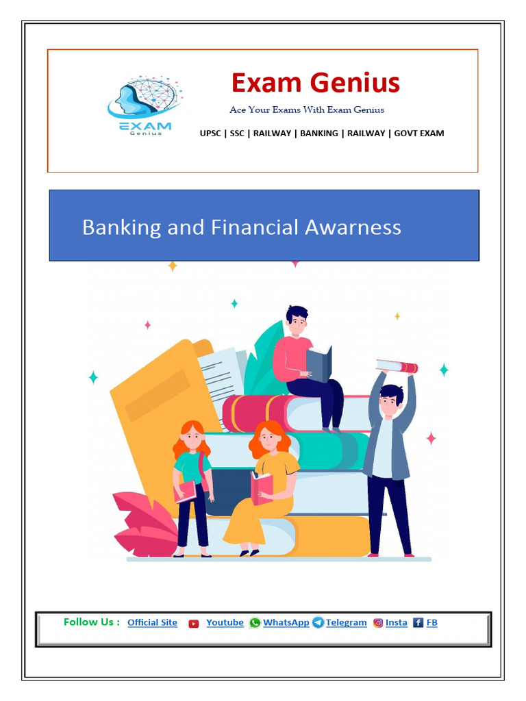 JANUARY Banking and Financial Awarness Genius Current Affairs | PDF ...