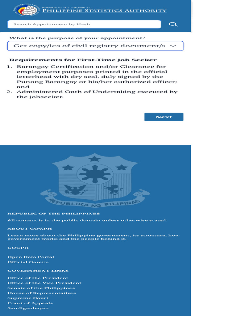 CRS Appointment System | PDF