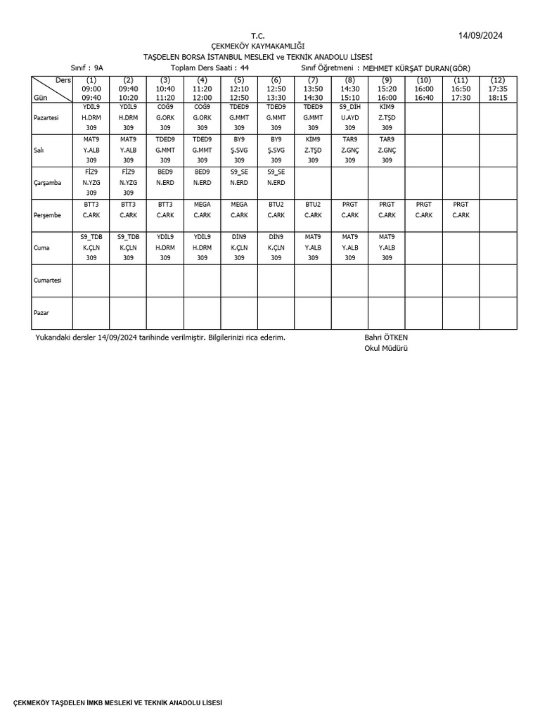 2 Siniflarin El Programlari 9 | PDF