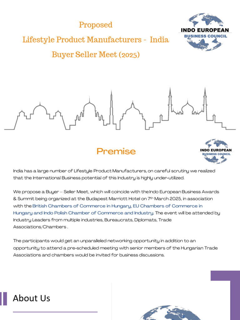 Buyer Seller Meet - B2B IEBC | PDF