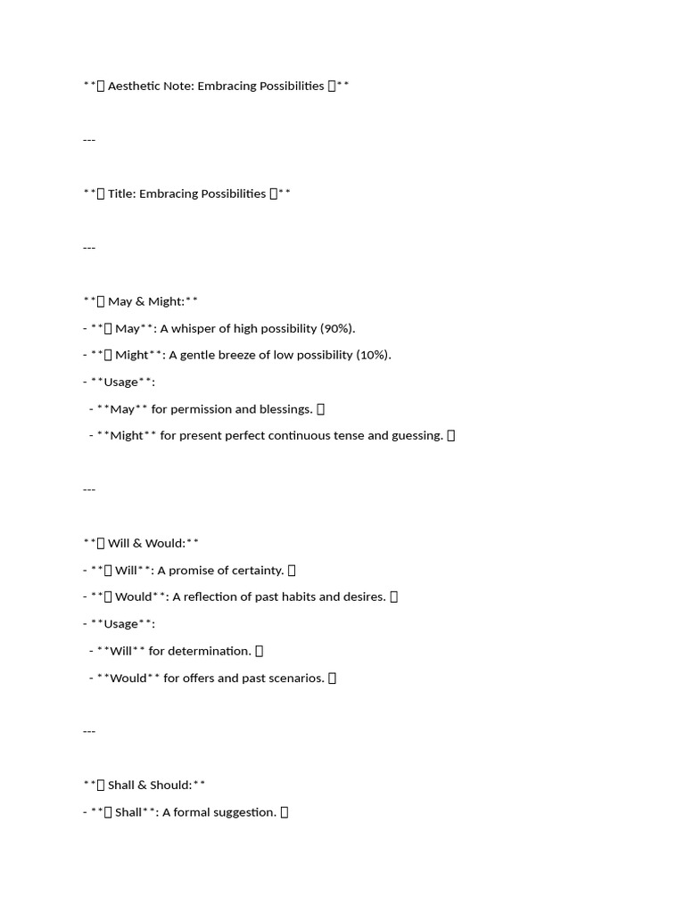 ? Aesthetic Note | PDF