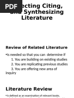 Writing RRL and RRS: Key Guidelines | PDF | Methodology | Academic ...