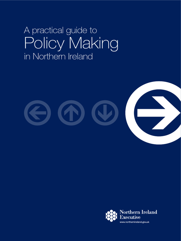 A Practical Guide To Policy Making in Northern Ireland 2016 | PDF ...