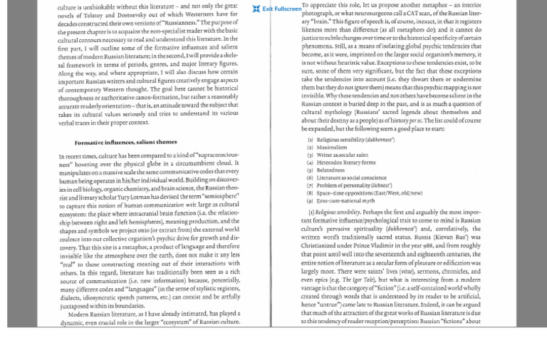 2 - Bethea - Ch. 8 Literature - Cambridge Companion To Modern Russian ...