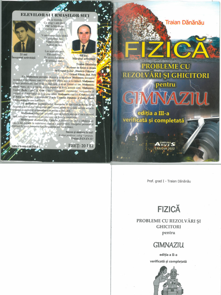 Probleme Cu Rezolvari Si Ghicitori Traian Dananau | PDF