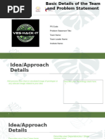 SIH 2023 Team Submission Template | PDF
