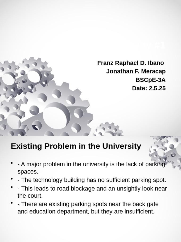 University Parking Solutions Proposal | PDF