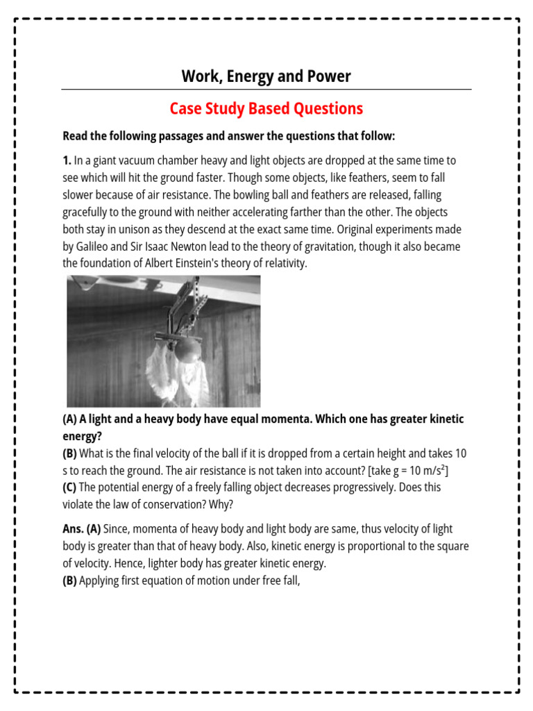 Work energy and Power CBQ | PDF | Collision | Momentum