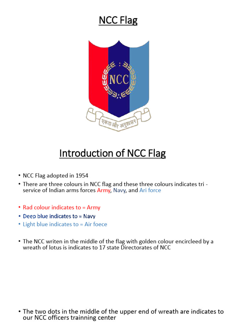 NCC Flag | PDF