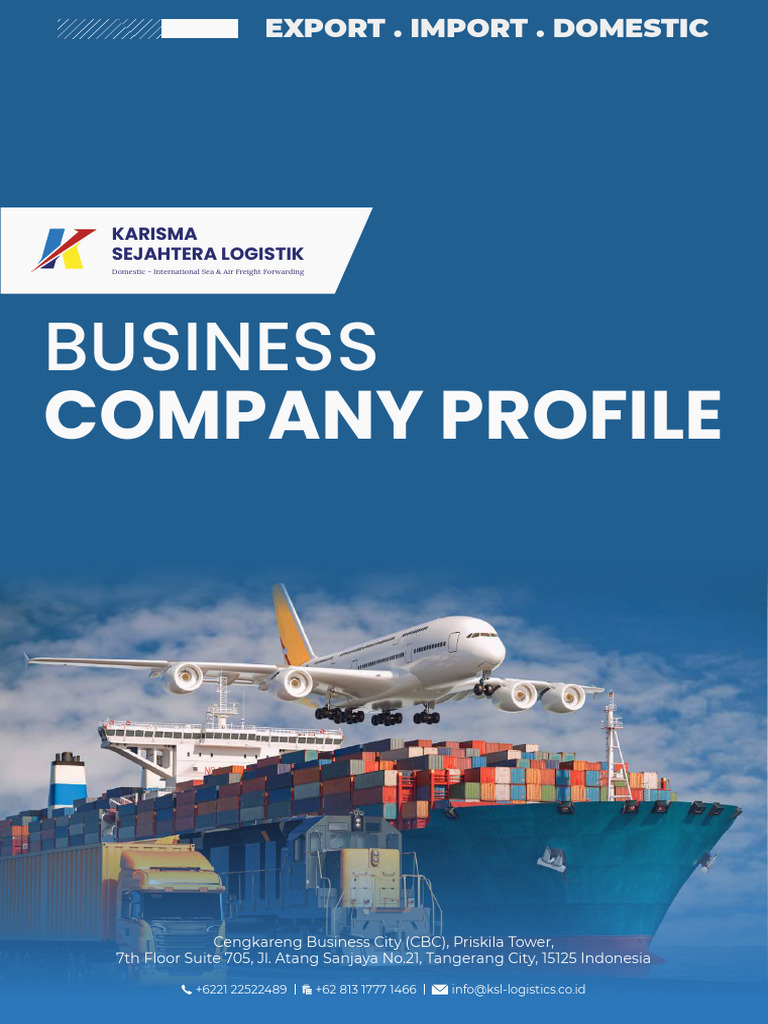 KSL Company Profile New | PDF | Logistics | Economies