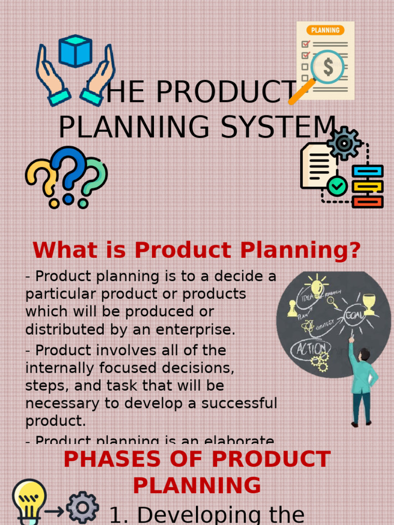 3 - Product Planning System | PDF | Marketing | Business