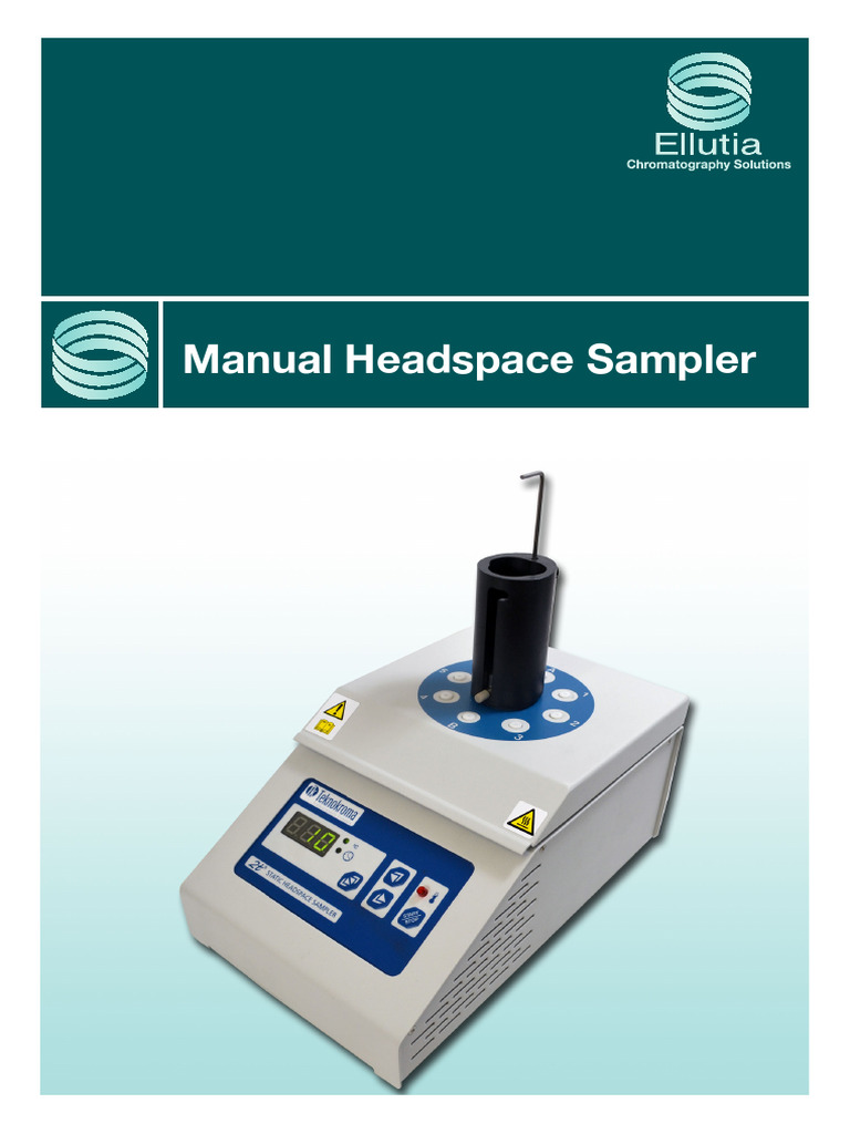 Manual Headspace Sampler Guide | PDF | Syringe | Physical Sciences