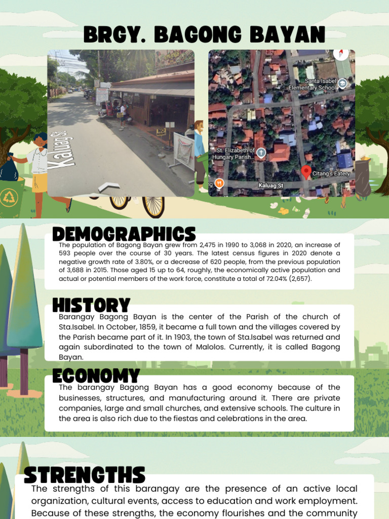 Demographics and Challenges of Bagong Bayan | PDF