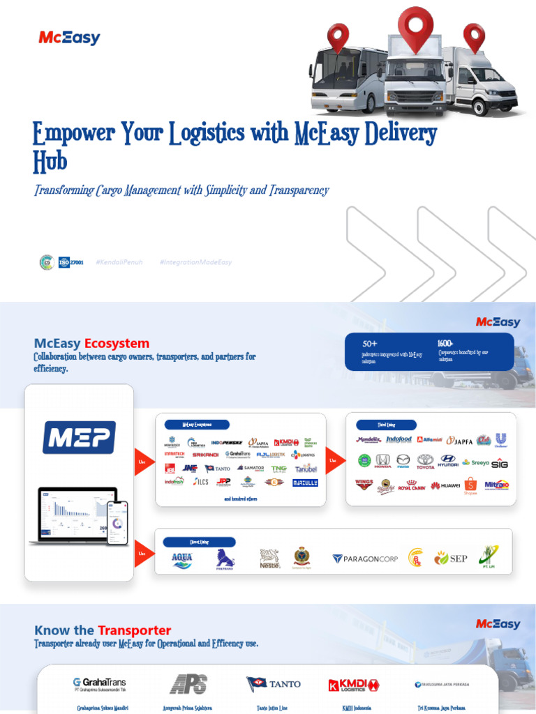 Platform Delivery Hub Intro | PDF | Logistics | Computing