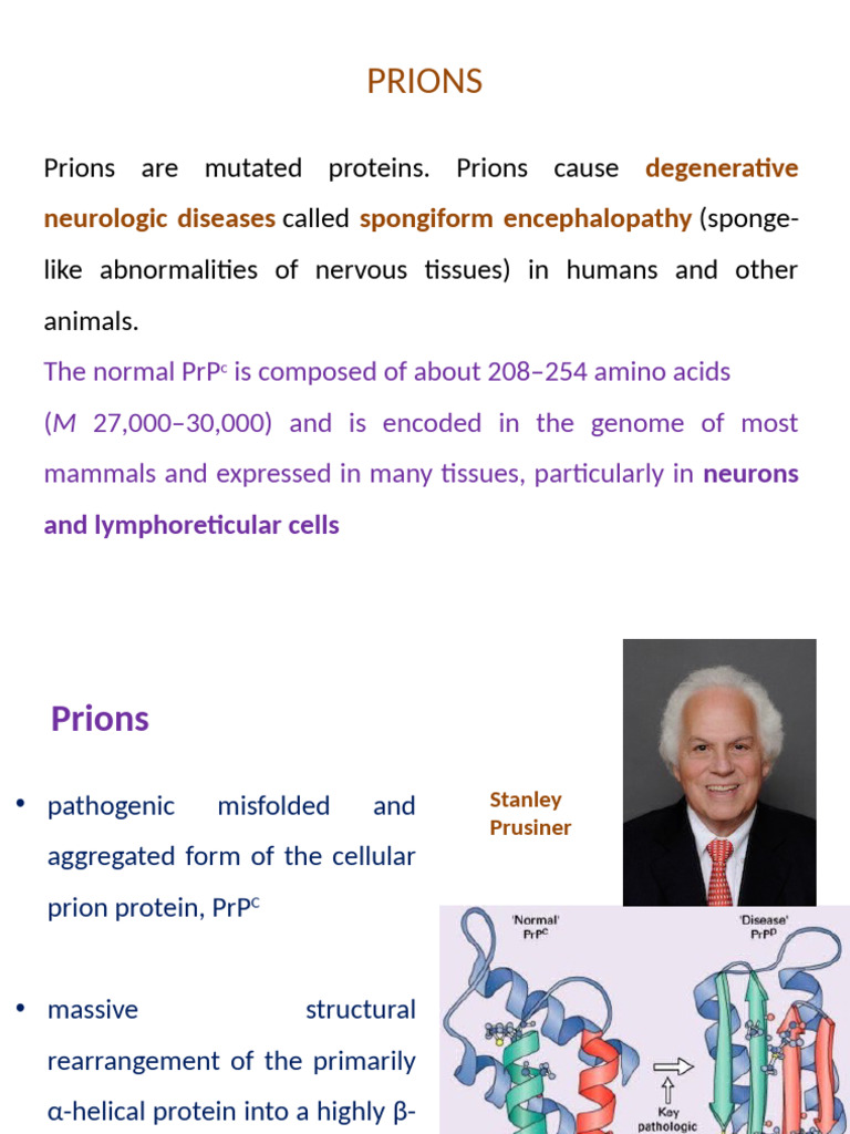 Prions and Veterinary Biologicals | PDF | Vaccines