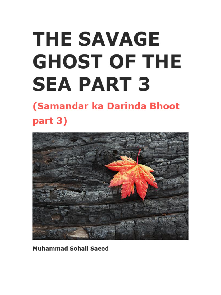 The Savage Ghost of The Sea Part 3 | PDF | Hindu Tantra | Gender And ...