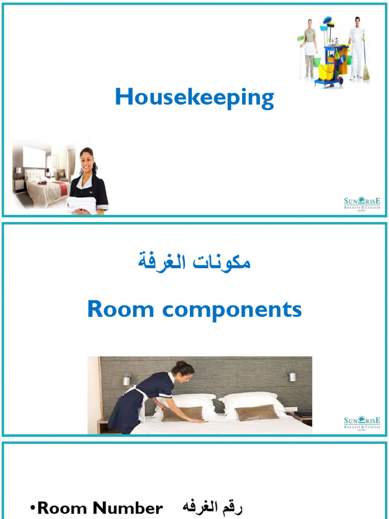 Housekeeping Presentation Beginners | PDF
