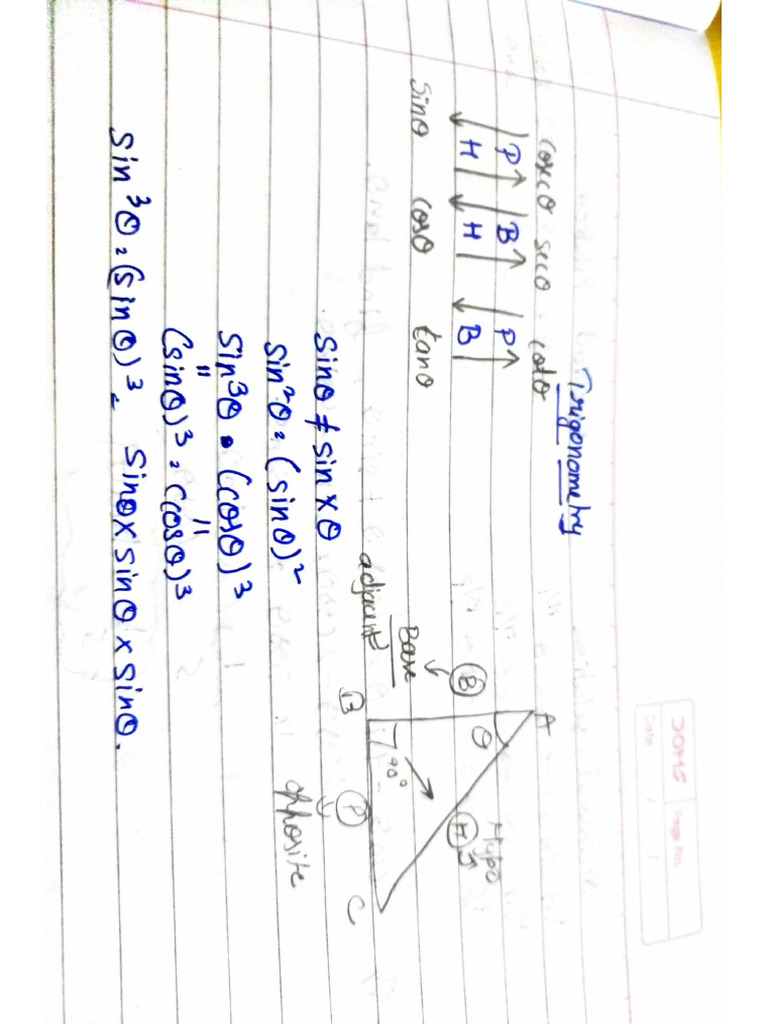 Trigonometry Part 1 Pdf