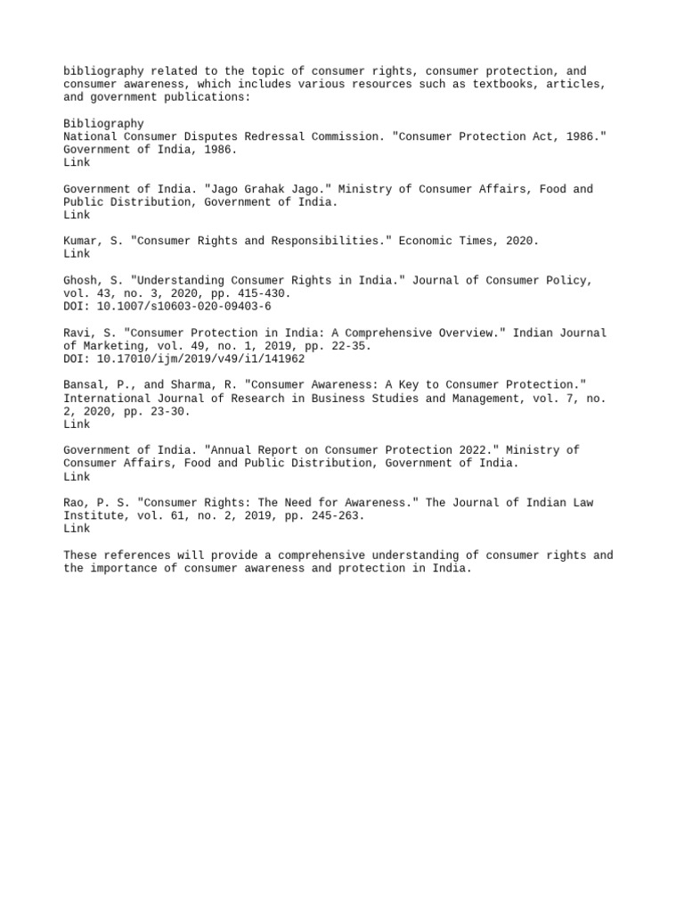 Bibliography Related To The Topic o | PDF