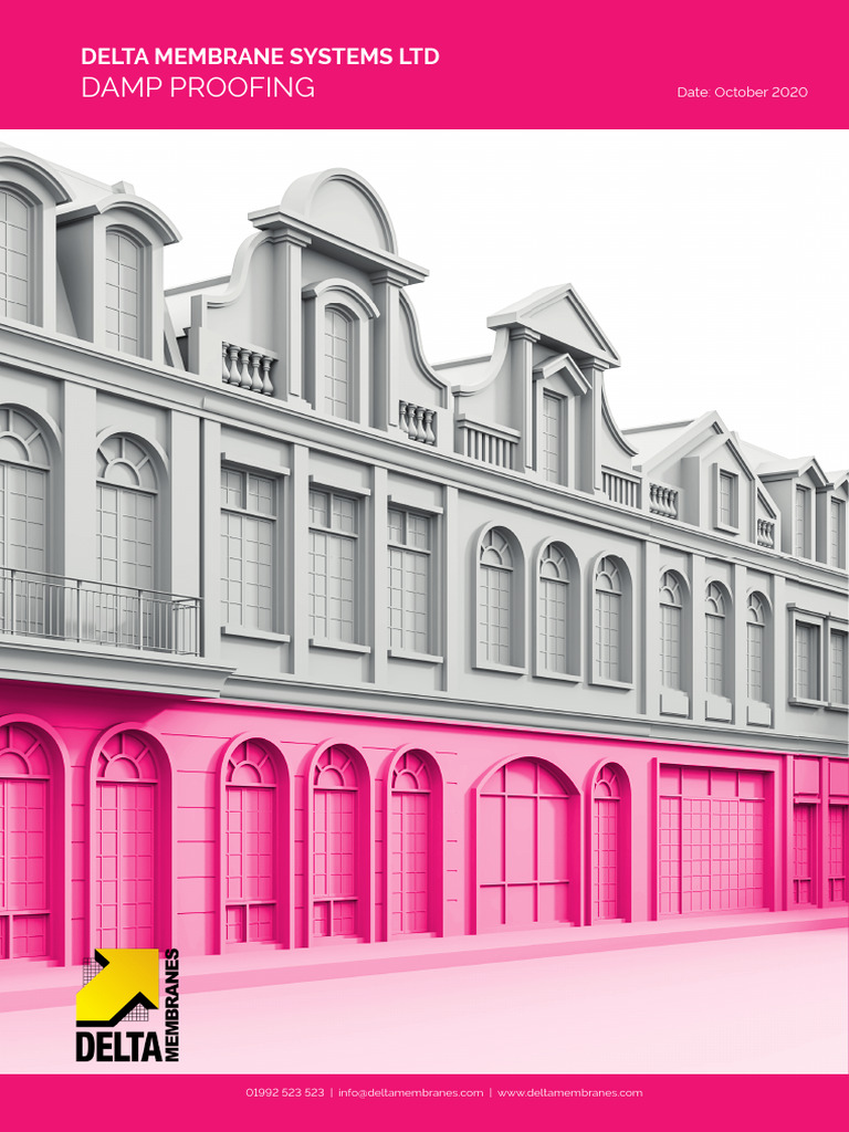 Delta Membrane Damp Proofing Guide | PDF | Plaster | Materials