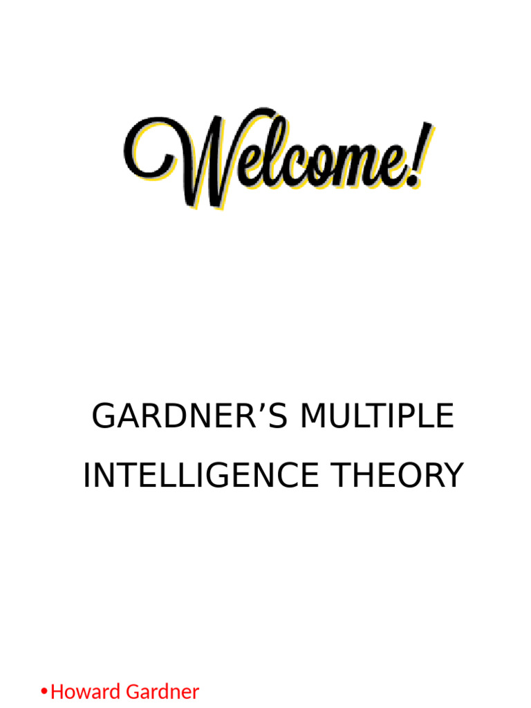 Gardners Multiple Intelligence | PDF