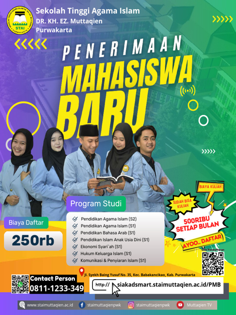 Biaya Kuliah STAI Muttaqien Purwakarta | PDF