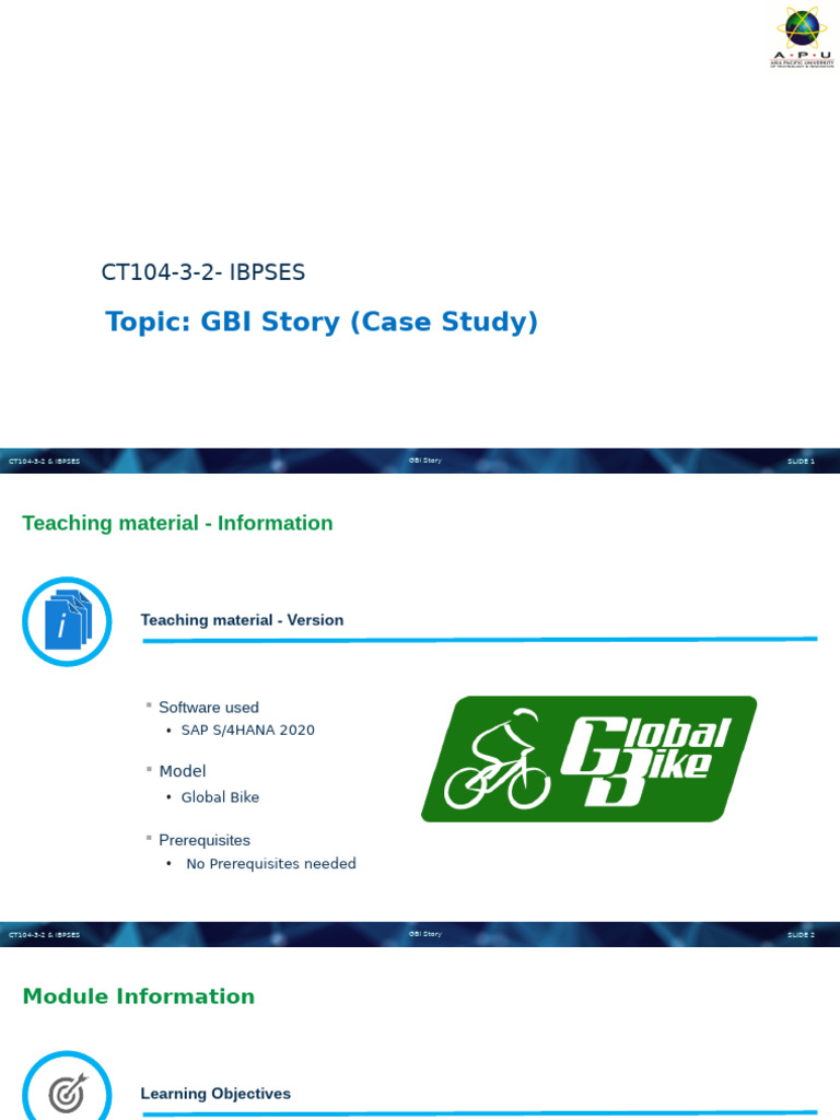 Lecture 2 Intro To GBI | PDF | Business Process | Economies