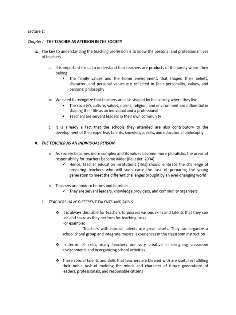 EDUC 2 - L1 | PDF | Teachers | Learning