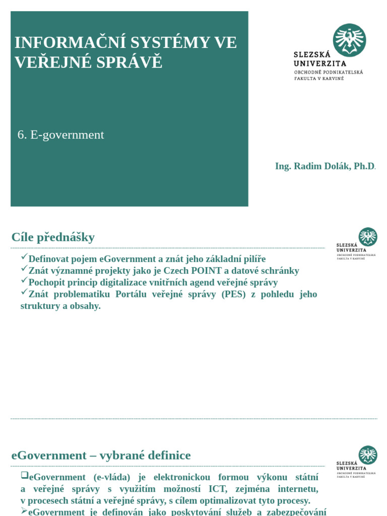 ISVS 06 E Government | PDF