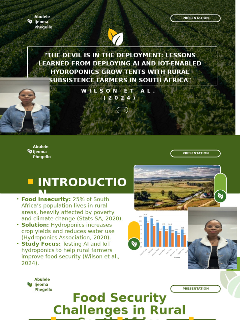 Itpp Girlies Group Presentation | PDF | Food Security | Agriculture