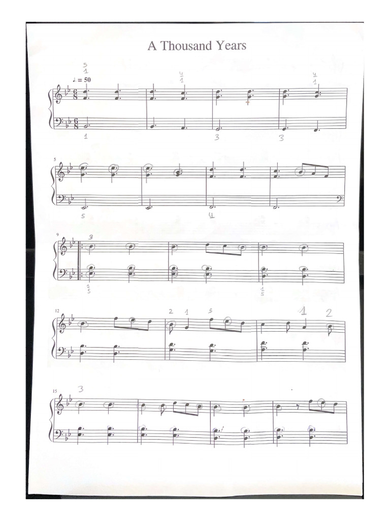 A Thousand Year Piano | PDF