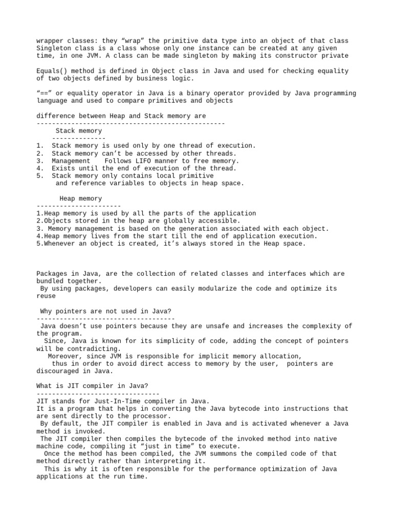 Basiccorejavaiq | PDF | Method (Computer Programming) | Inheritance ...