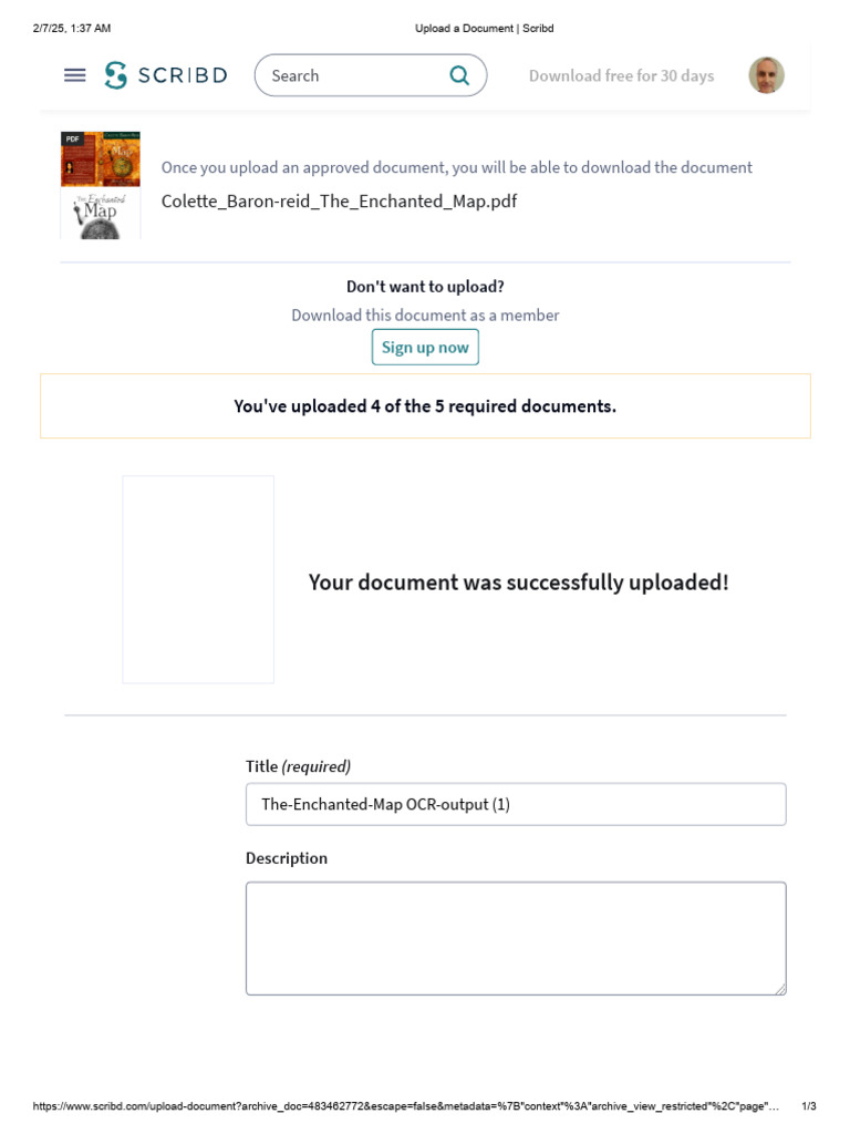 Upload A Docuent - Scribd | PDF | Scribd | Computing