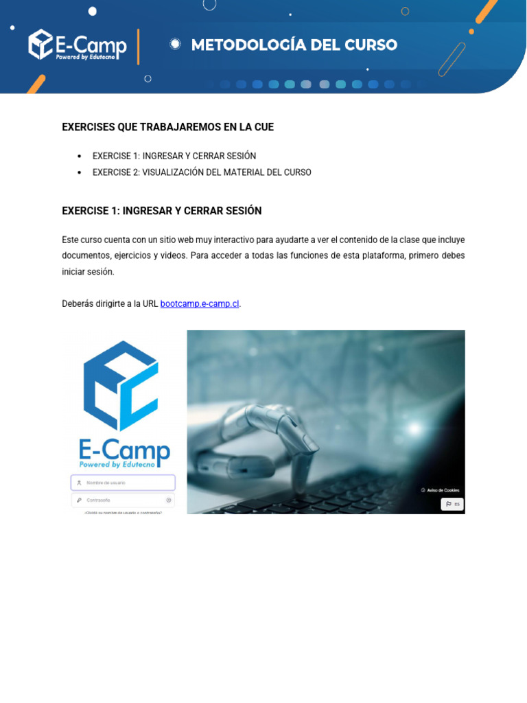 metodologia del curso | PDF | Hipervínculo | HTML