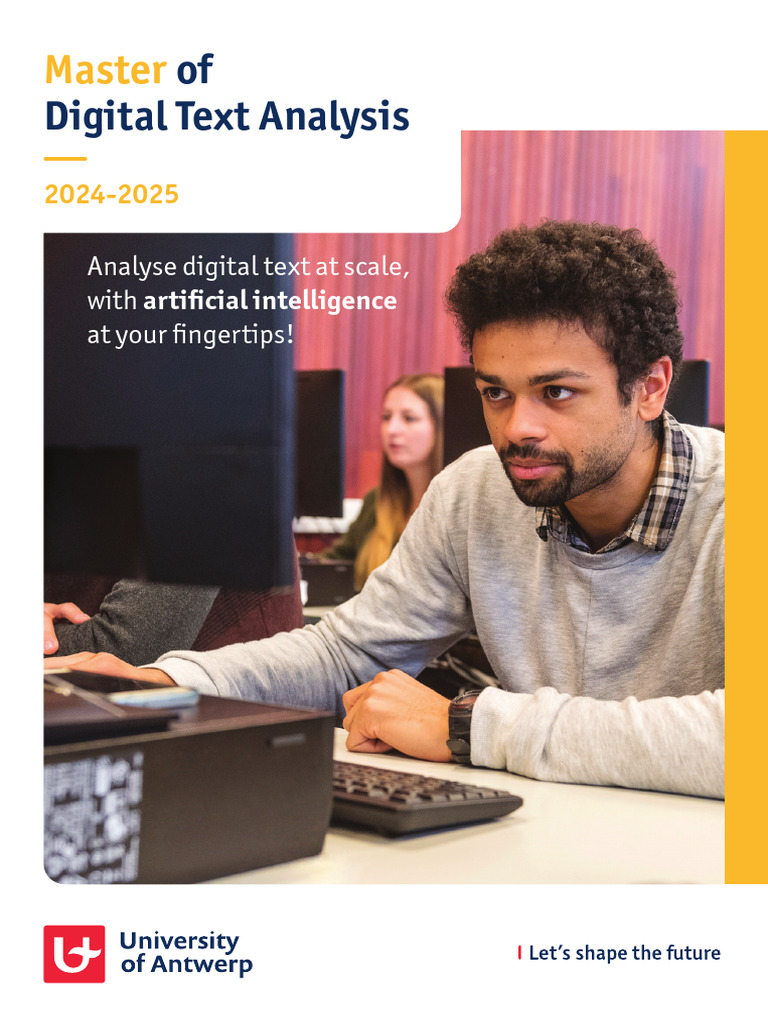 Master in Digital Text Analysis 2024-2025 | PDF | Bachelor's Degree ...