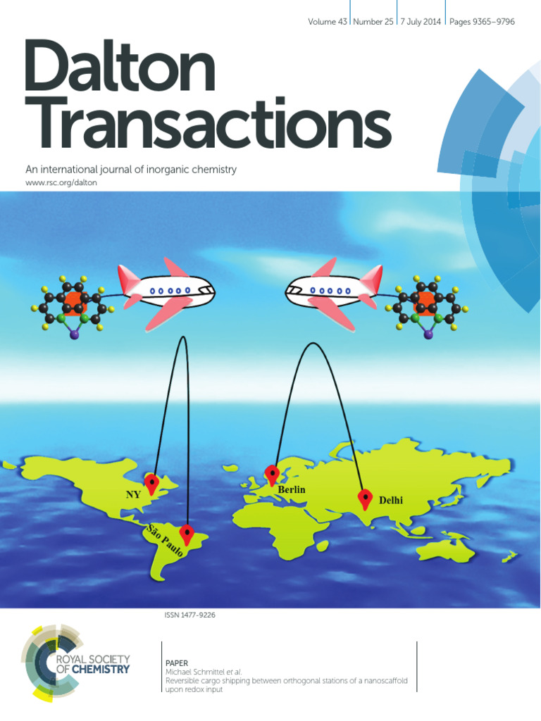 Dalton Trans | PDF | Coordination Complex | Redox