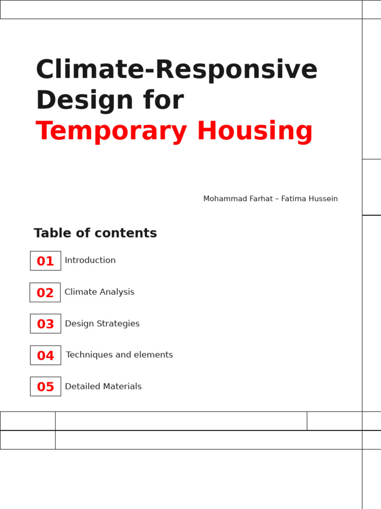 Climate Responsive Design | PDF | Building Insulation | Building ...