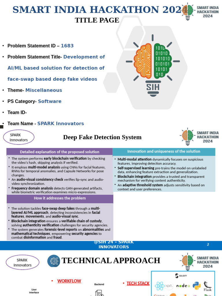 Deepfake Detection System Overview | PDF | Authentication | Biometrics