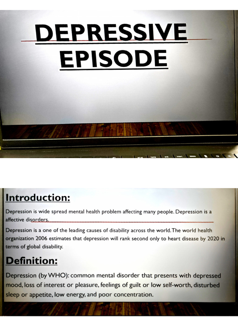 Depression Ppt | PDF