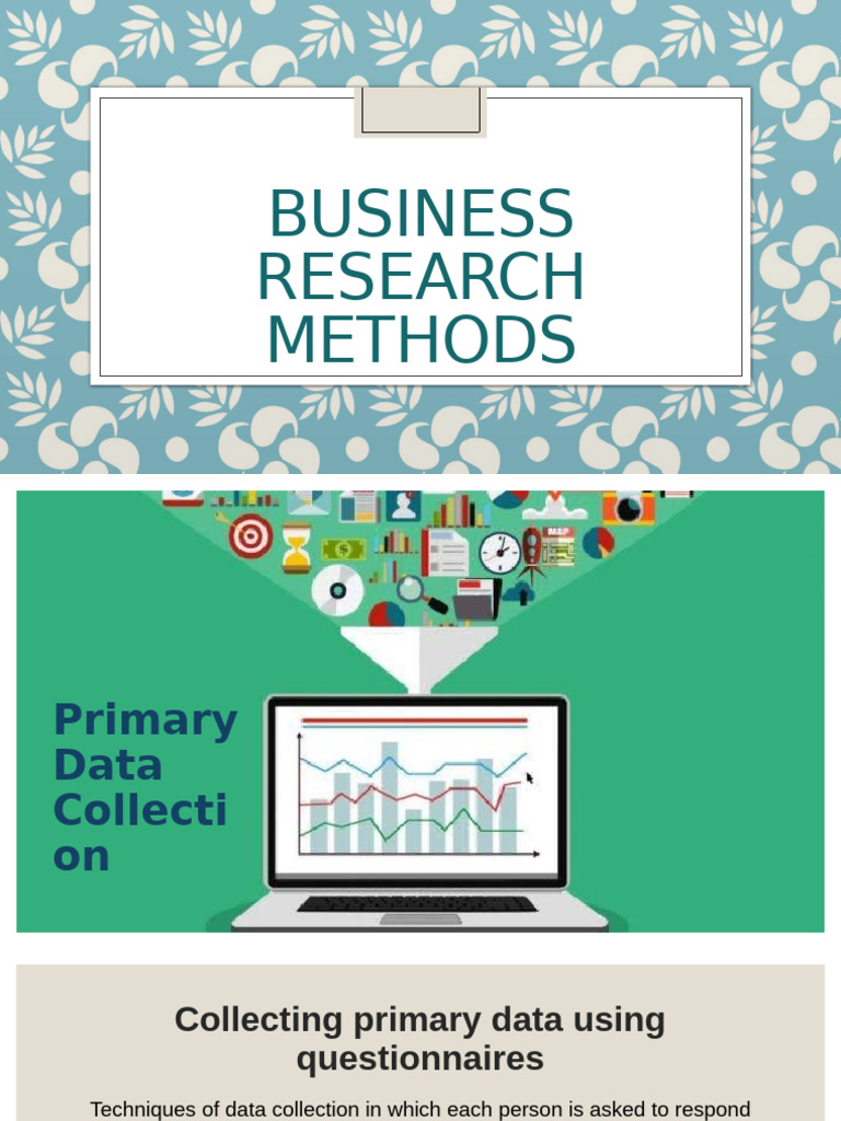 Primary Data Collection | PDF | Questionnaire | Sampling (Statistics)