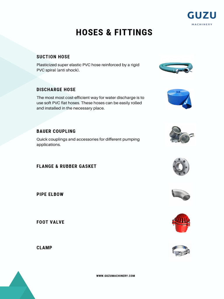 Hoses and Fittings | PDF