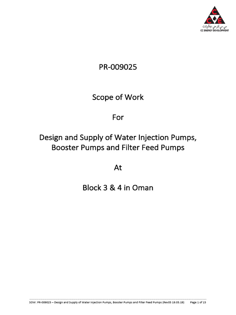 1655622077797-1PR009025 Scope of Work | PDF | Specification (Technical ...