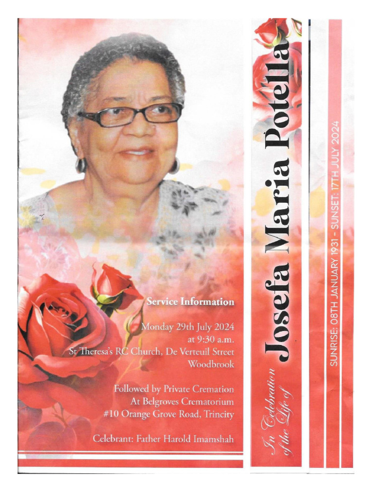 Ms. Potella Program | PDF