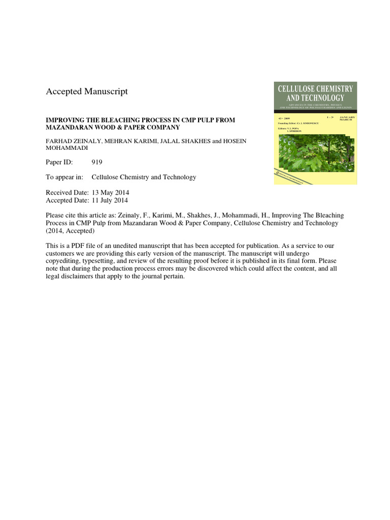 isi paper | PDF | Hydroxide | Sodium Hydroxide