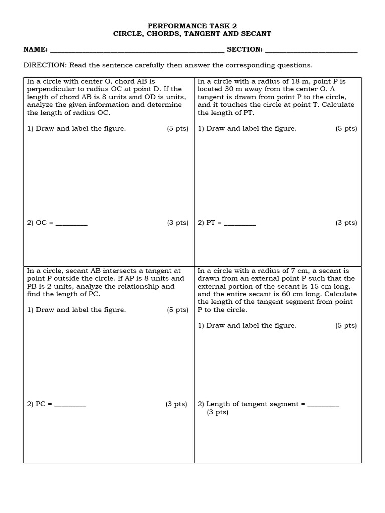 Performance Task 2 | PDF