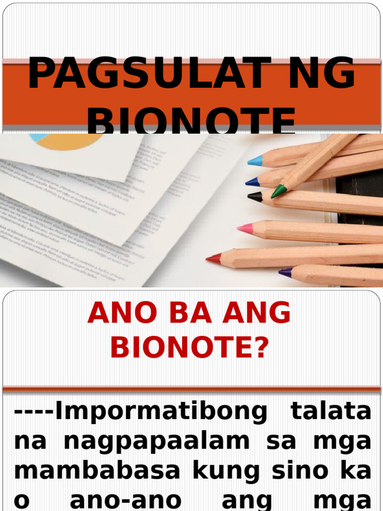 Bionote 170629073147 | PDF