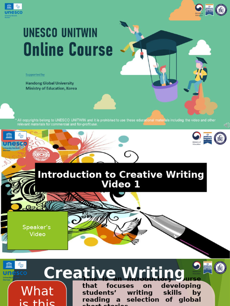 Week1-1.Introduction to Course & Definition of a Short Story | PDF ...