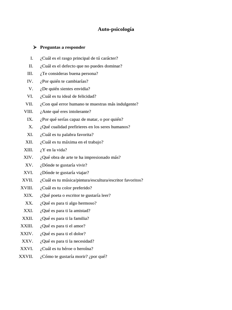 Autoanálisis I | PDF