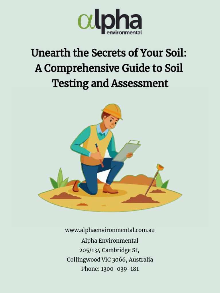 Unearth The Secrets of Your Soil A Comprehensive Guide To Soil Testing ...